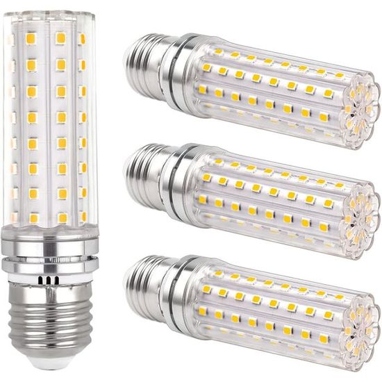 Ampoule LED E27 Maïs 12W Blanc Neutre 4000K, 1200Lm, Équivalent 100W ...