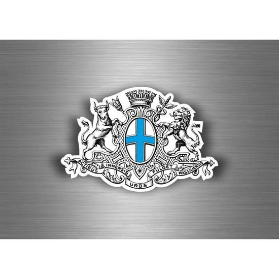 Autocollant sticker blason ville marseille drapeau - Cdiscount Auto