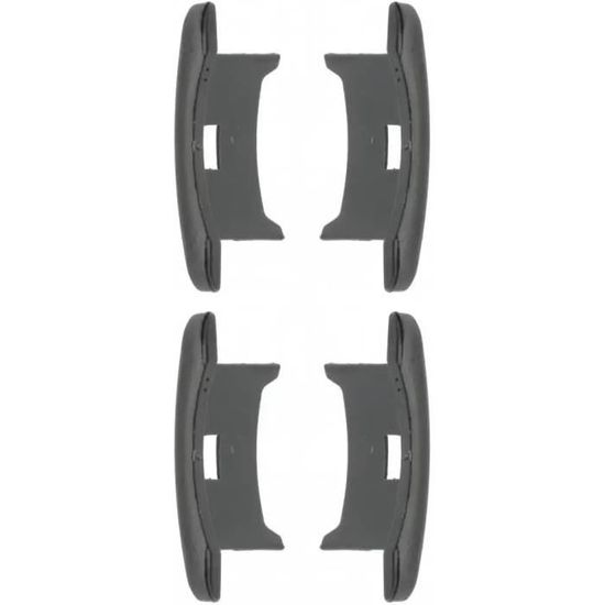 4X Embout Guidage De Lame De Volet Roulant En Pvc Noir Coulisse ...