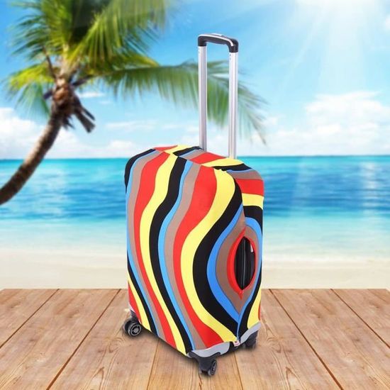 Dilwe Housse de valise Housse de protection pour valise de voyage ...