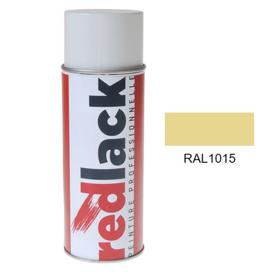 Redlack Peinture aérosol RAL 1015 Mat multisupport - Cdiscount Bricolage