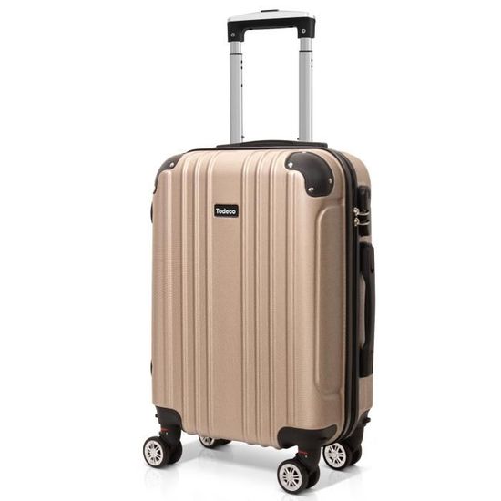 Valise à roulettes 58cm, Valise à Main légère avec Coque Rigide, Valise ...