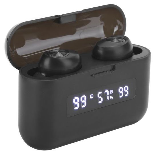 Écouteur TWS Bluetooth 5.1 Casque Sans Fil Écouteurs à Affichage ...