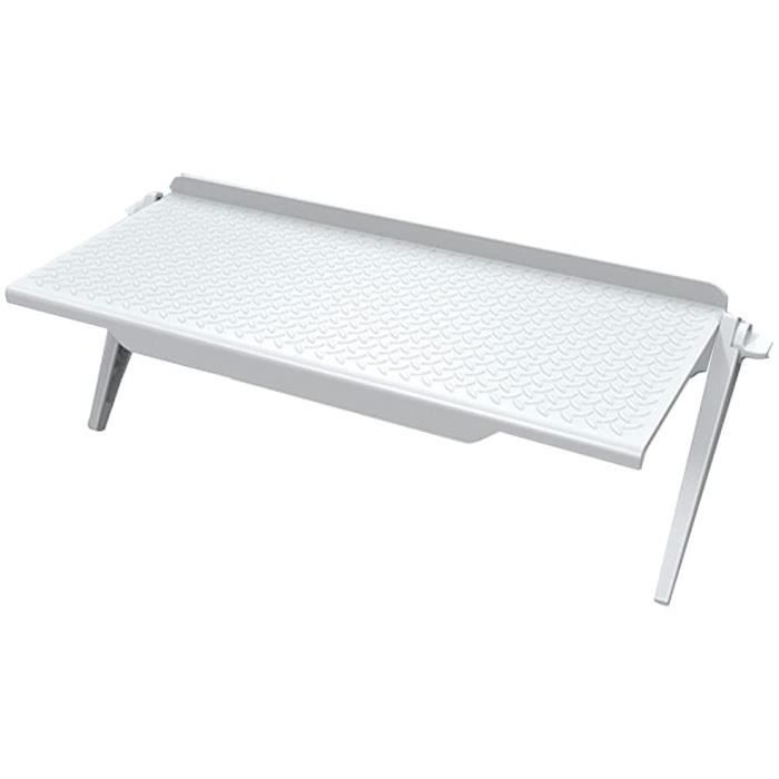 Rack de stockage décran, tablette supérieure de lécran, étagère ...