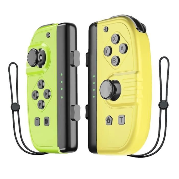 Vert jaune - Manette de jeu Joy Pad pour Switch, manette de jeu ...