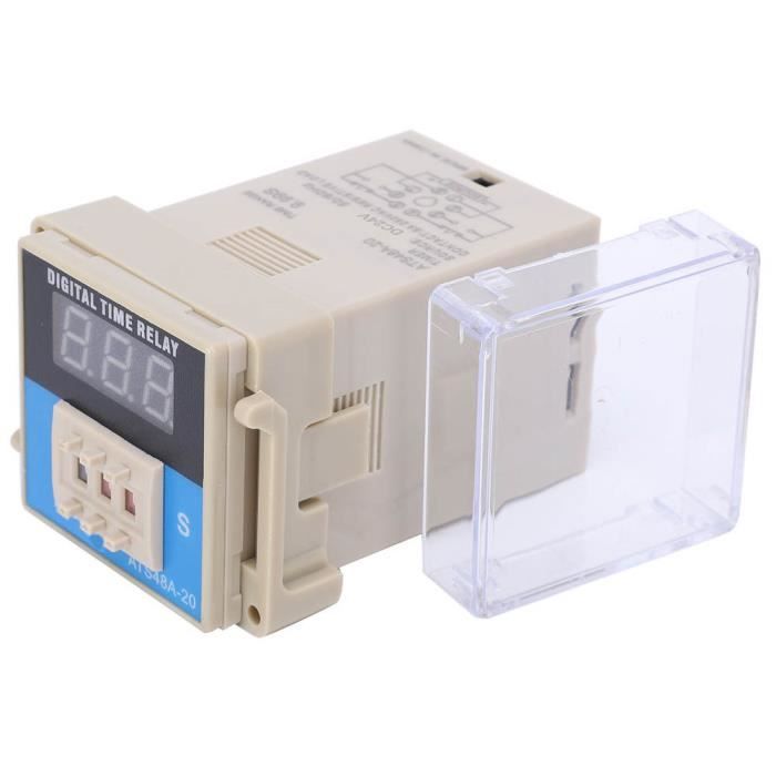 ARAMOX Relais temporisé ATS48A‑20 Relais de Temps Affichage Numérique ...