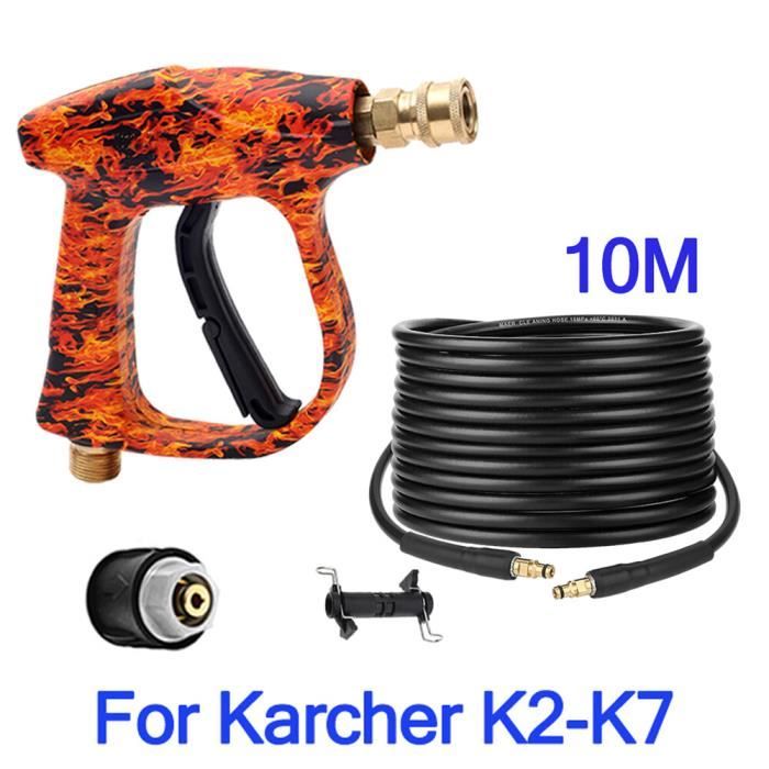 Pistolet à eau haute pression - Karcher - K2/K3/K4/K5/K6/K7 - Léger et portable - Buse multi ...