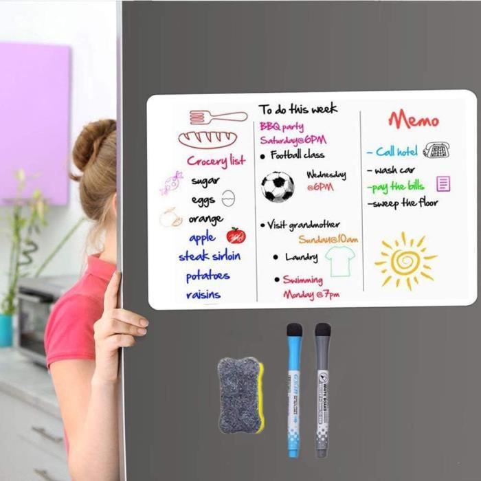 Tableau Blanc Effacable Tableau Blanc Mural Tableau Veleda Tableau ...