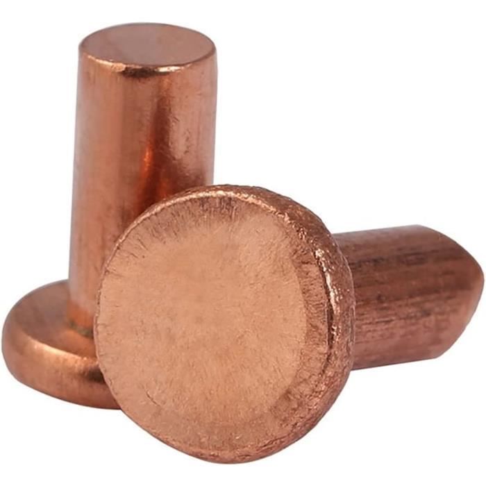 Lot de 5 rivets aveugles à tête plate en acier inoxydable VA A2 V2A 3 x ...