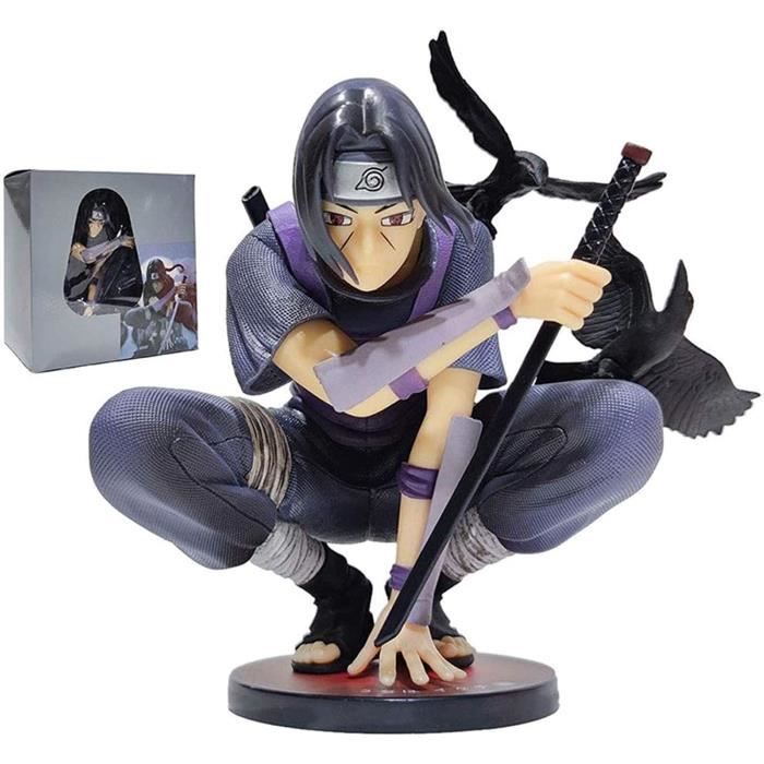 Naruto GK Shinmu Anbu Posture Squatting Uchiha Itachi Figurines Anime ...