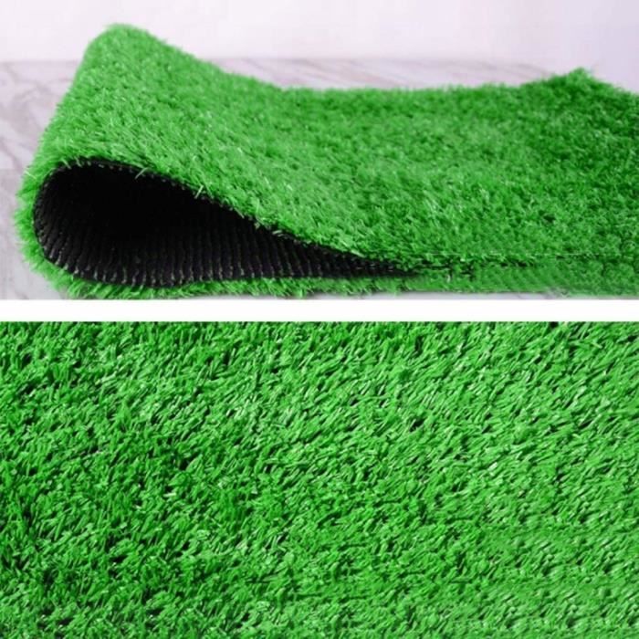 XEWNEG Herbe Artificielle Extérieure, Taille De Pile Taille 20mm De Tapis De Tapis De Tapis De ...