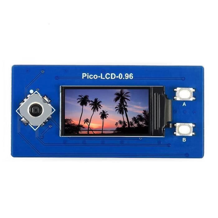 Waveshare 0,96 Pouces ÉCran LCD pour Raspberry Pi Pico, Module D ... Waveshare 0,96 Pouces ÉCran LCD pour Raspberry Pi Pico, Module D ...
