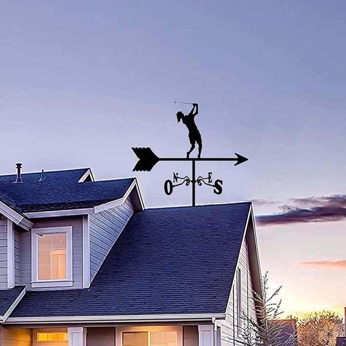 Girouette De Toit Simple Et Robuste En Acier - Outils De Mesure ...