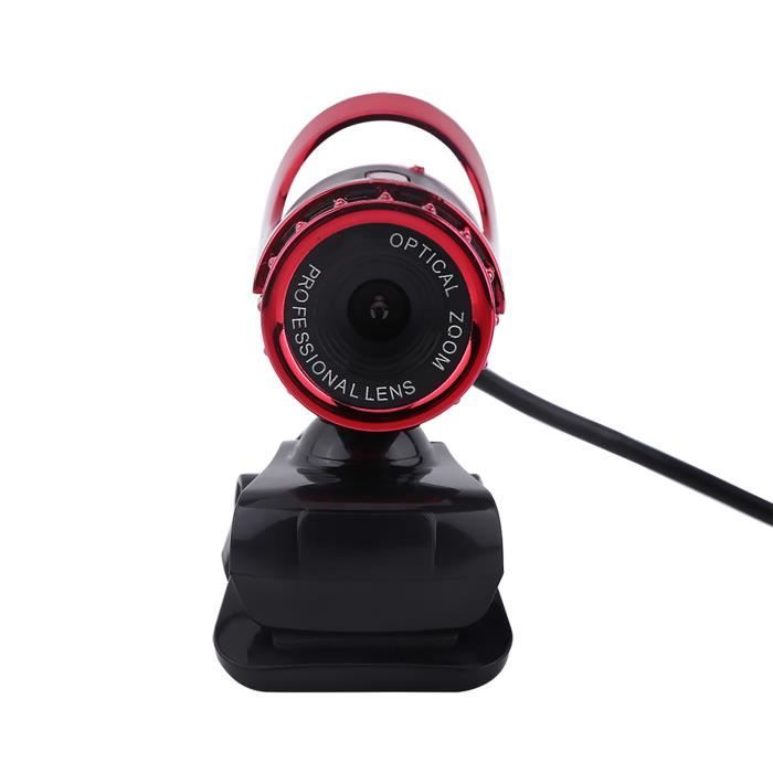 12M Clip-on Webcam Web Camera HD 360° Support Rotatif Microphone ...