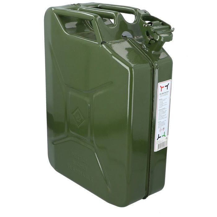 20L métal bidon essence Diesel sécurité et professionnel jerrican ...