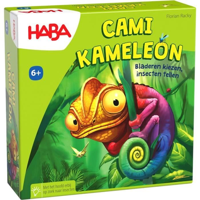 Jeu de société - HABA - Cami Caméléon - 2 à 4 joueurs - À partir de 4 ...