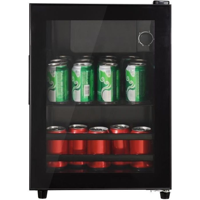 Mini frigo de chambre 55L (3L+52L) - Réfrigérateur à boissons de -10 à ...