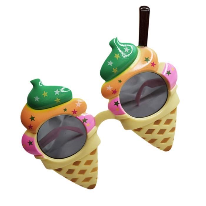 1pc Birthday Party Eyewear Ice Cream Design Eyeglass Creative Funny ...