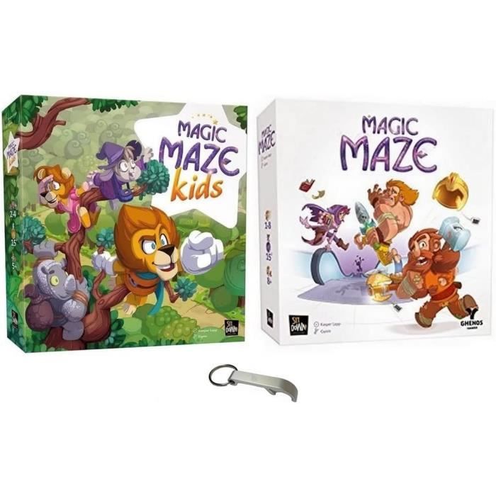 Lot Magic Maze + Magic Maze Kids + 1 Décaps Blumie (Magic Maze + Kids ...