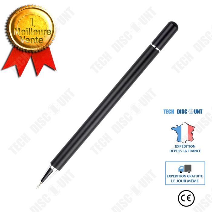 Stylet pour téléphone portable - TD® - Multifonctionnel - Noir - 14 cm ...