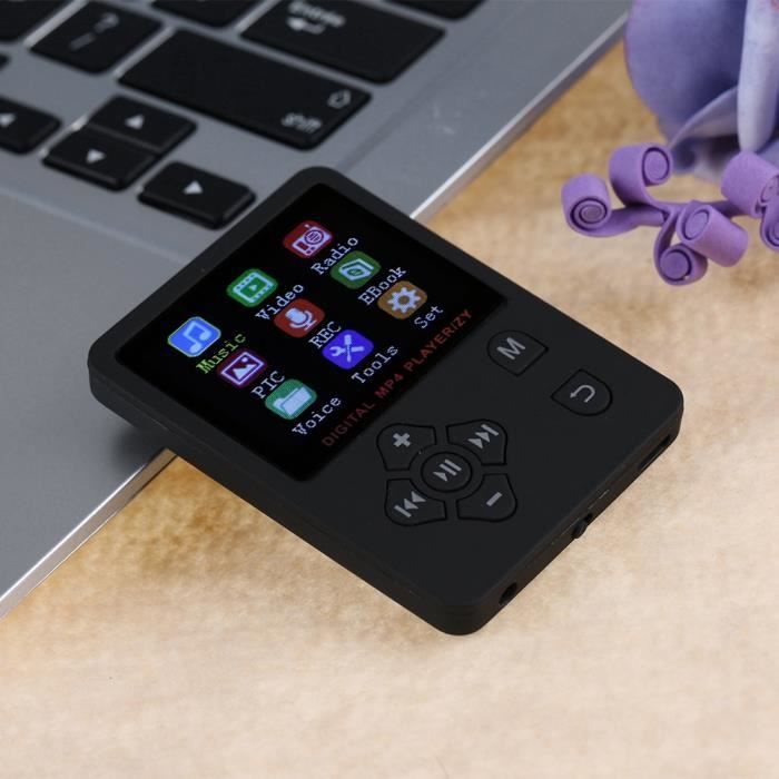 TMISHION MP3 portable Écran couleur Portable léger et léger HiFi MP3 ...