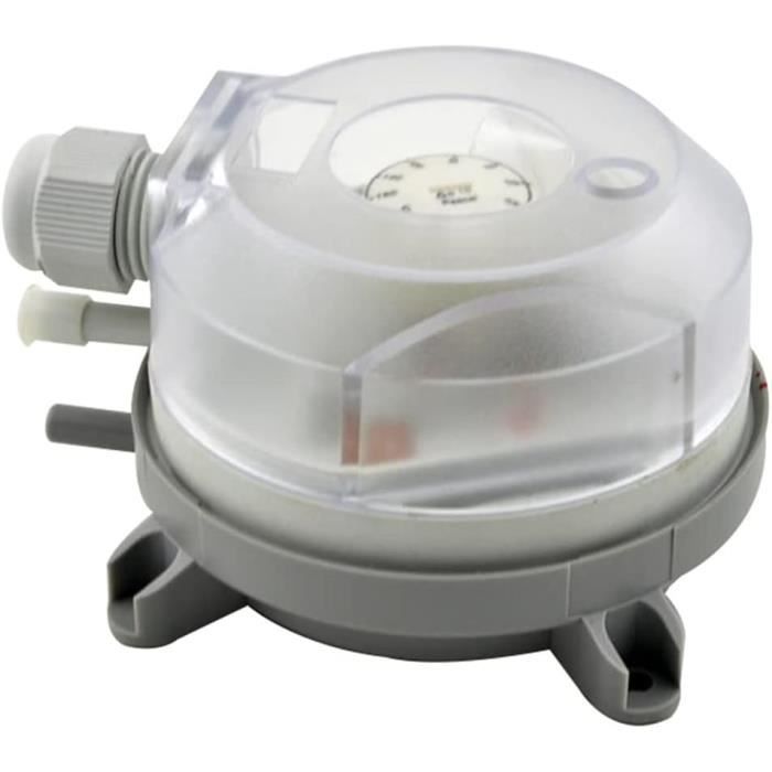 Pressostat Différentiel D'Air Pressostat Réglable 20-200Pa-30-300Pa-50 ...