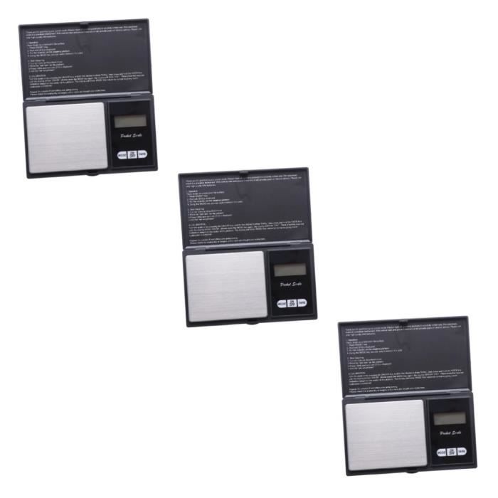 3 Pièces Balance De Precision Pesette De Precision Balance De Pesage ...