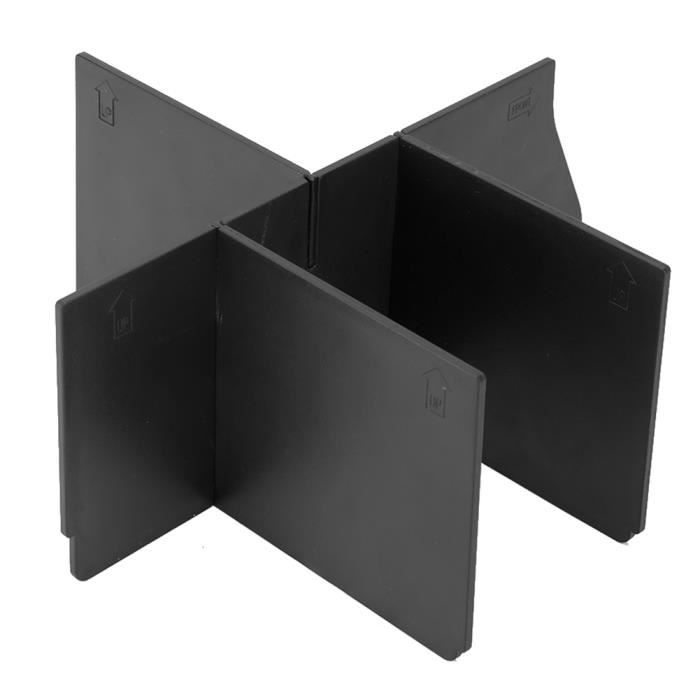 VBESTLIFE Cloison de console centrale Grille de séparation de stockage ...