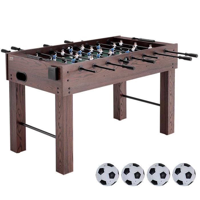 Table de baby-foot - VEVOR - 1372x737x878 mm Football de Table Taille ...