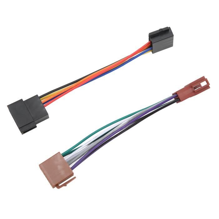 Adaptateur de faisceau autoradio - VVIKIZY - ISO - Universel ...