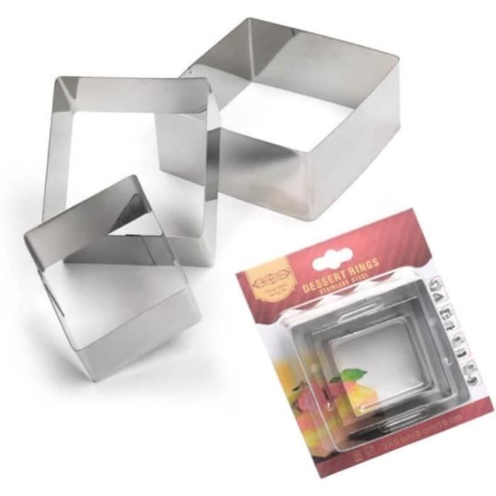 3 Pcs Gâteau Moule Cookie Moule Cakesicles Moule Emporte-Pièces Biscuit ...