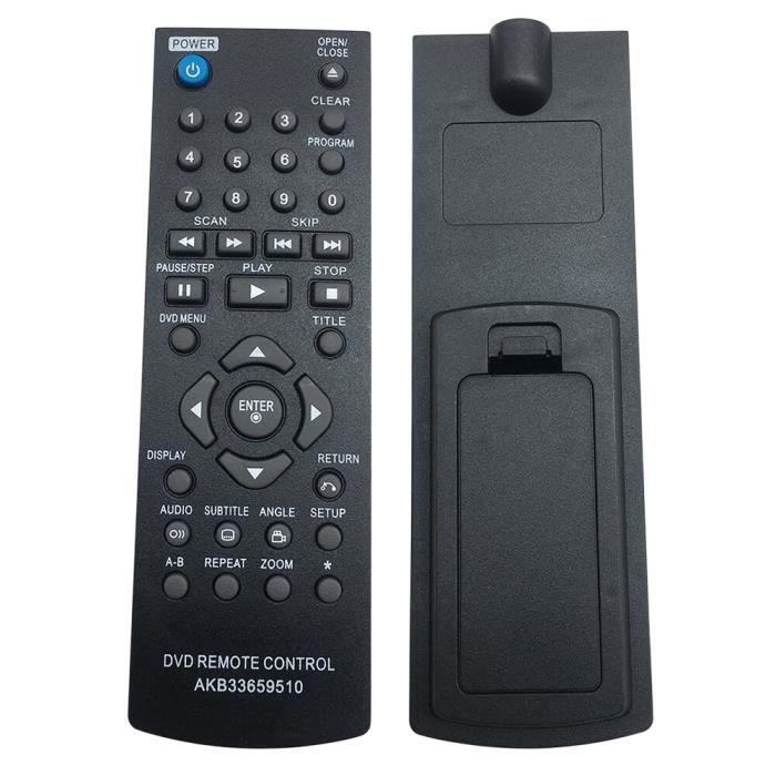 New -Télécommande de remplacement pour lecteur DVD LG pour modèles ...