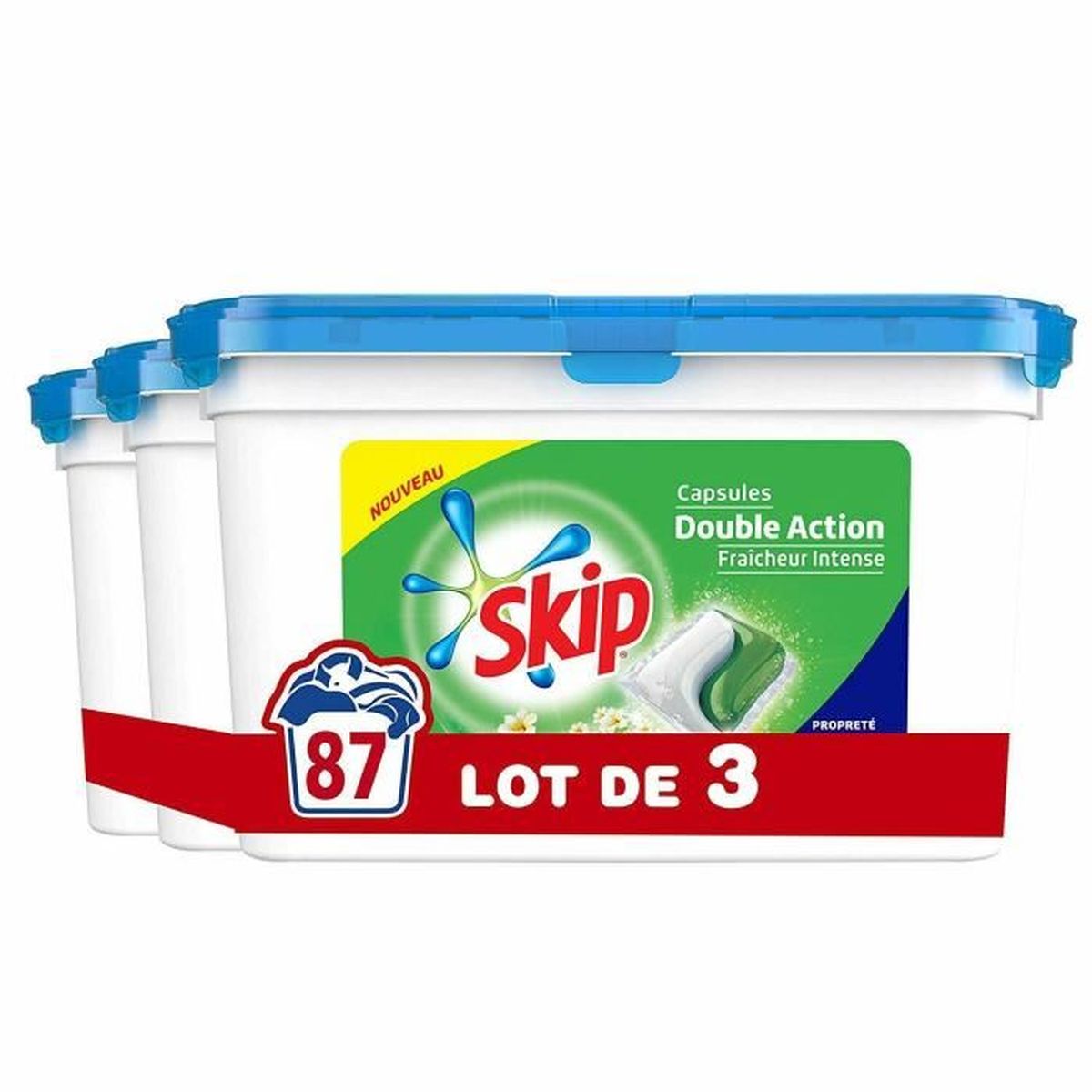 Lot lessive skip - Achat / Vente pas cher