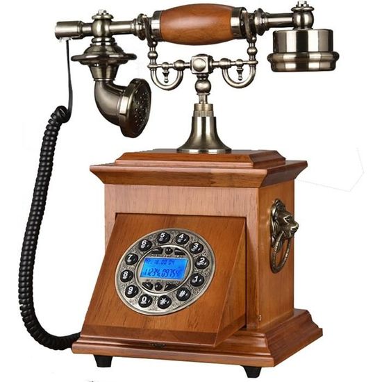 Téléphone à Cadran Rétro, Téléphone sans Fil Téléphone sans Fil GSM ...