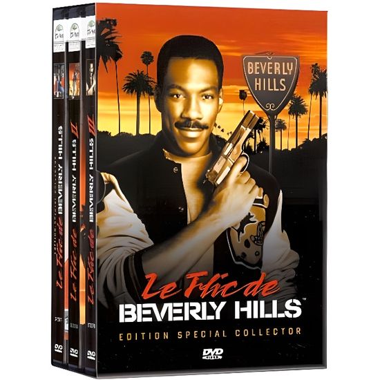 DVD Coffret trilogie le flic de Beverly Hills - Cdiscount DVD