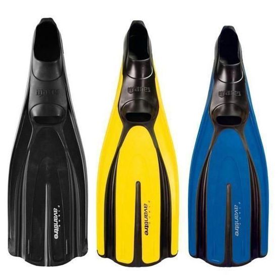 Palmes Chaussantes Mares Plana Avanti Tre Black - MARES - Plongée sous ...