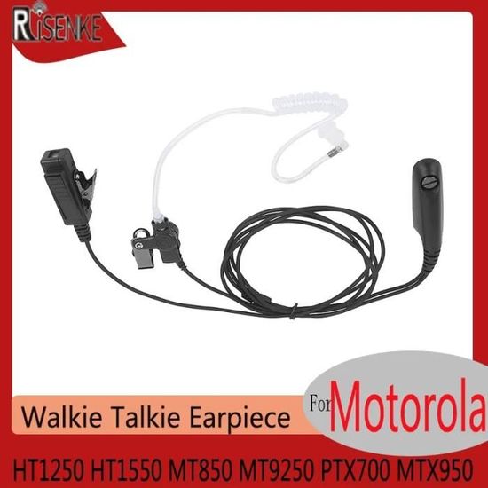 Casque d'écoute pour Motorola Pro860,GP328,GP360,GP380,GP540,GP1280 ...