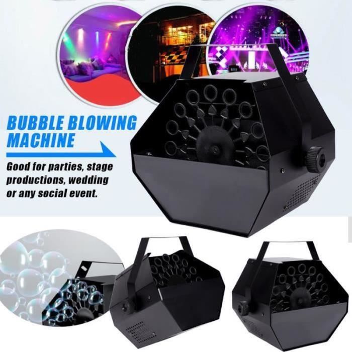 MACHINE À BULLES électrique 25W 220V Bubble Maker Souffleur de bulle ...