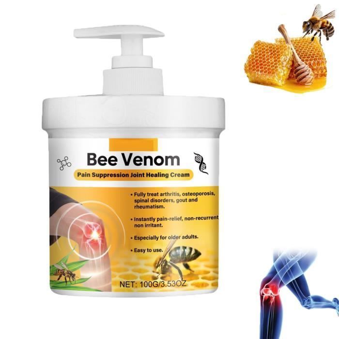 Furzero Bee Venom Joint Healing Cream, Bee Venom Cream Bee Venom ...
