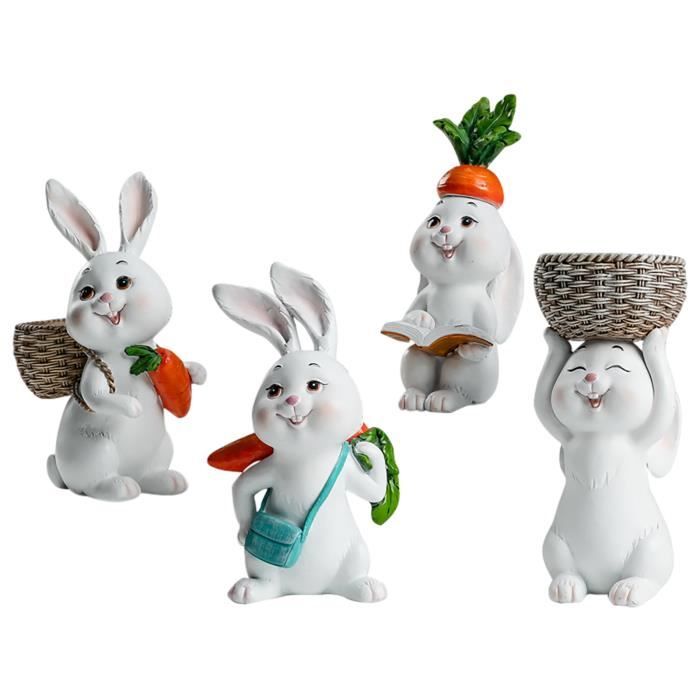 Oeufs De Pâques Cadeau De Lapin Décoration De Lapin Mignon Ornements ...