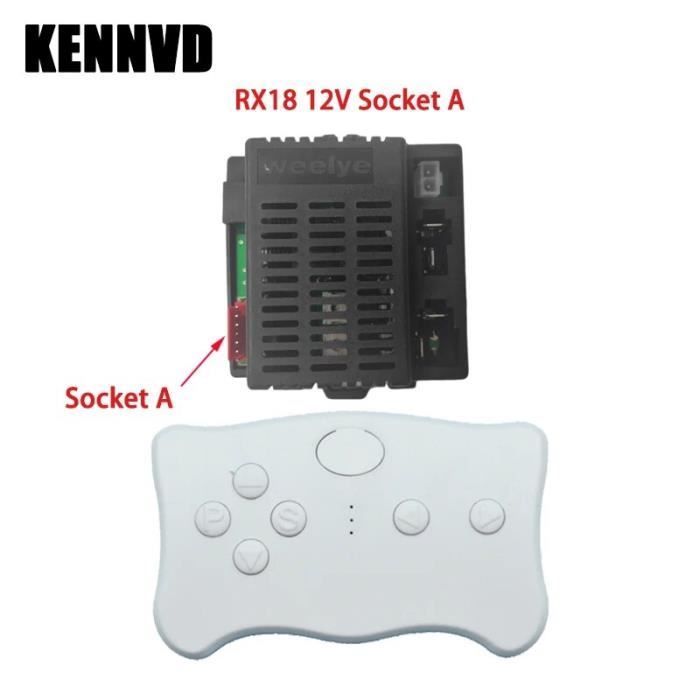 12V RX18 Un ensemble - Récepteur de télécommande Bluetooth pour voiture ...
