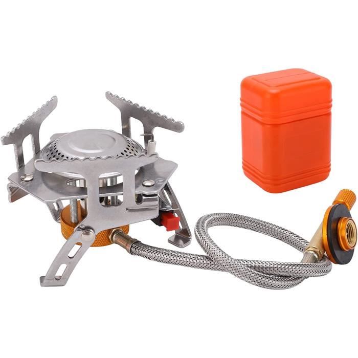 Mini réchaud à gaz de Camping, réchaud à gaz extérieur Portable Coupe ...
