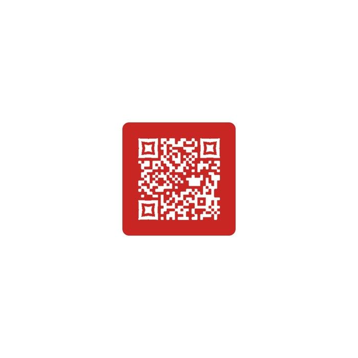 Menu sans contact pictogramme carré QR Code pour présentation menu ...