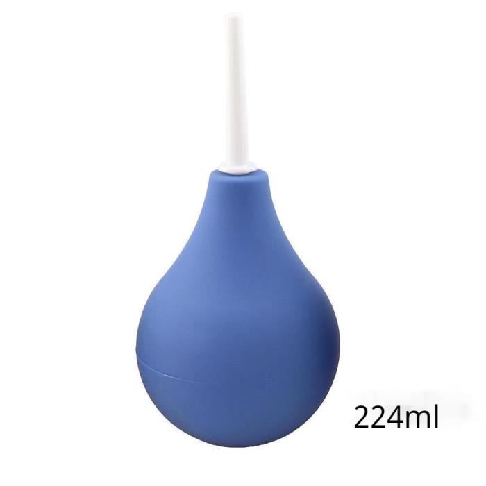 Système de nettoyage de douche rectale en Silicone, boule bleue pour le ...