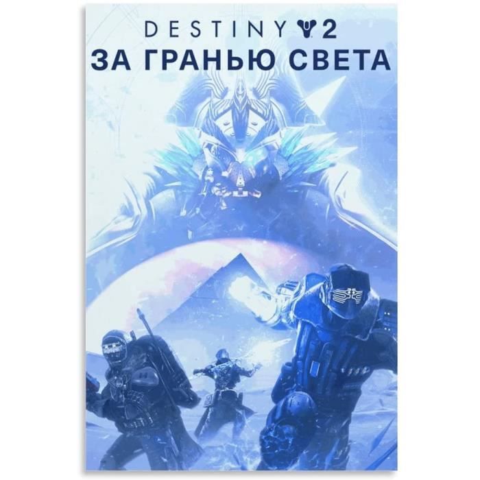 Destiny 2 Beyond Light Poster sur toile pour décoration murale de ...