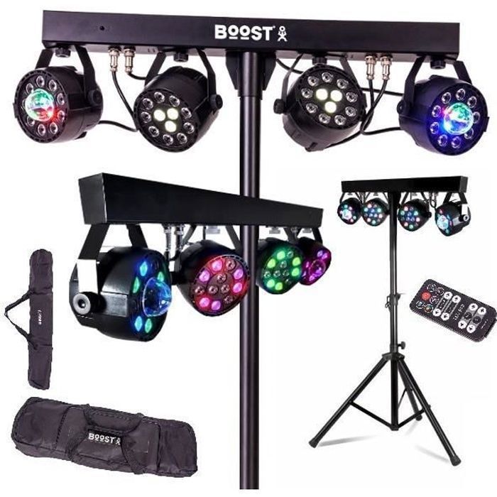Pack DJ Light 120 LED Portique + 4 PARLED 2 PAR RGBW + 2 PAR ASTRO DMX ...