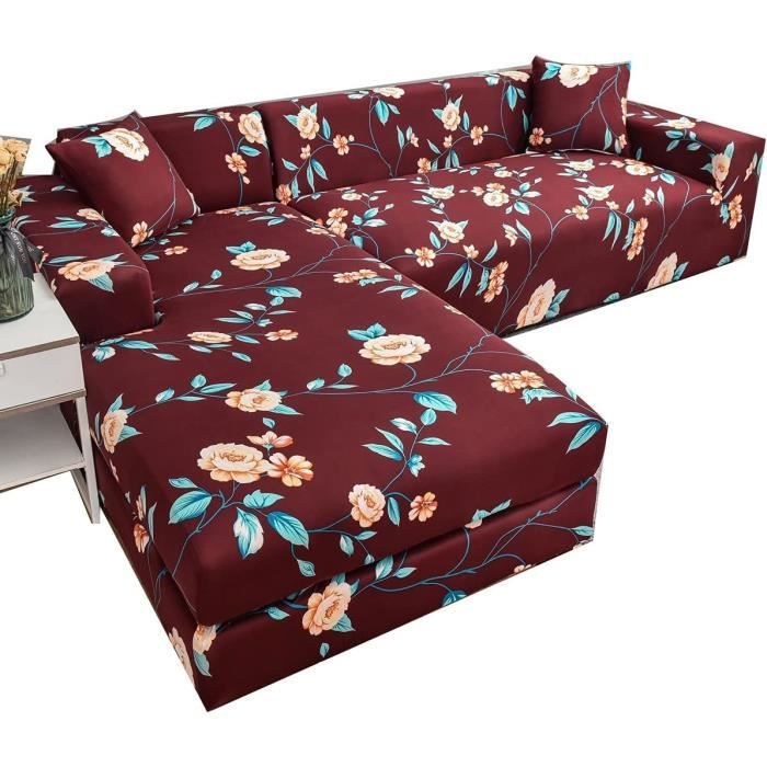 House Canape D'Angle Canapé Protecteur Extensible Housse De Canapé D ...
