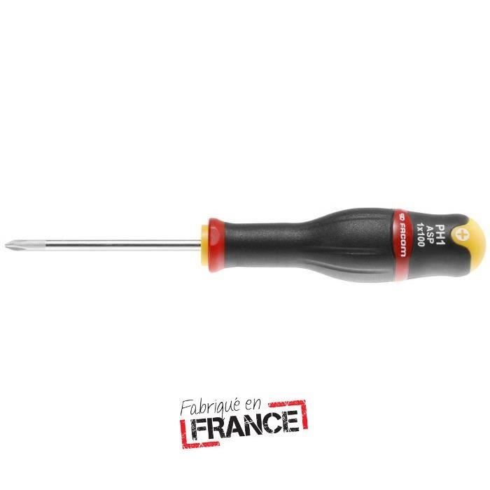 Tournevis PROTWIST® lame Phillips ASP Facom - PH2 - Dimensions 2 x 125 ...