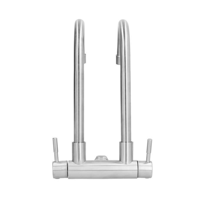 GOTOTOP robinet froid simple G3/4 Double Buse Simple Robinet Froid 360 ...