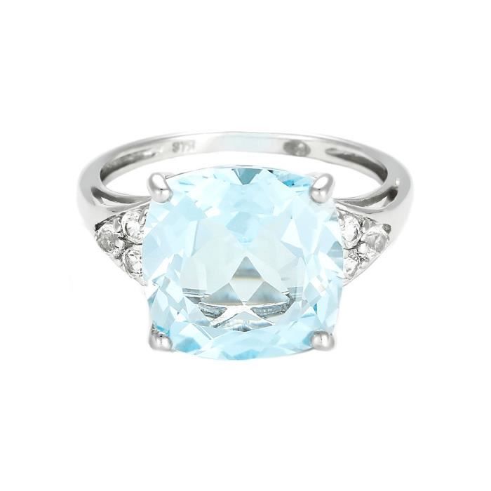 BAGUE "Blue Light" Or et Diamants Or blanc - Achat / Vente bague ...